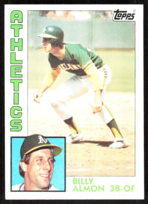 1984 8649A Topps Billy Almon Oakland Athletics #241 | eBay