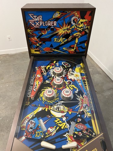 Star Explorer Pinball Machine By Sentinel 1977 | eBay