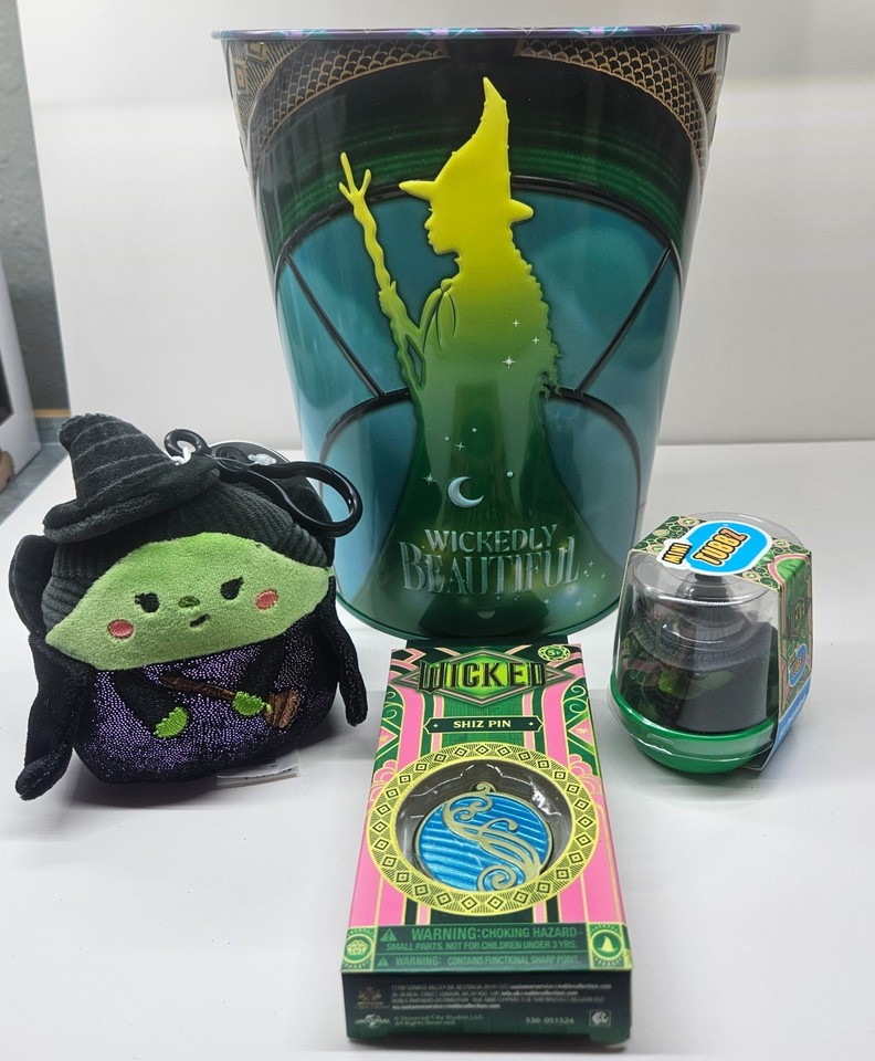 Wicked Elphaba Gift Set Popcorn Bucket! | eBay