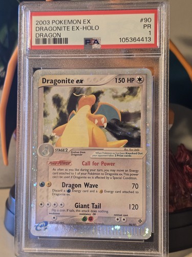 2003 Pokemon EX Dragonite EX Holo Dragon 90/97 PSA 1 | eBay