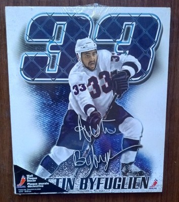 NHLPA DUSTIN BYFUGLIEN Wall Plaque Decor 10 x 12 new | eBay