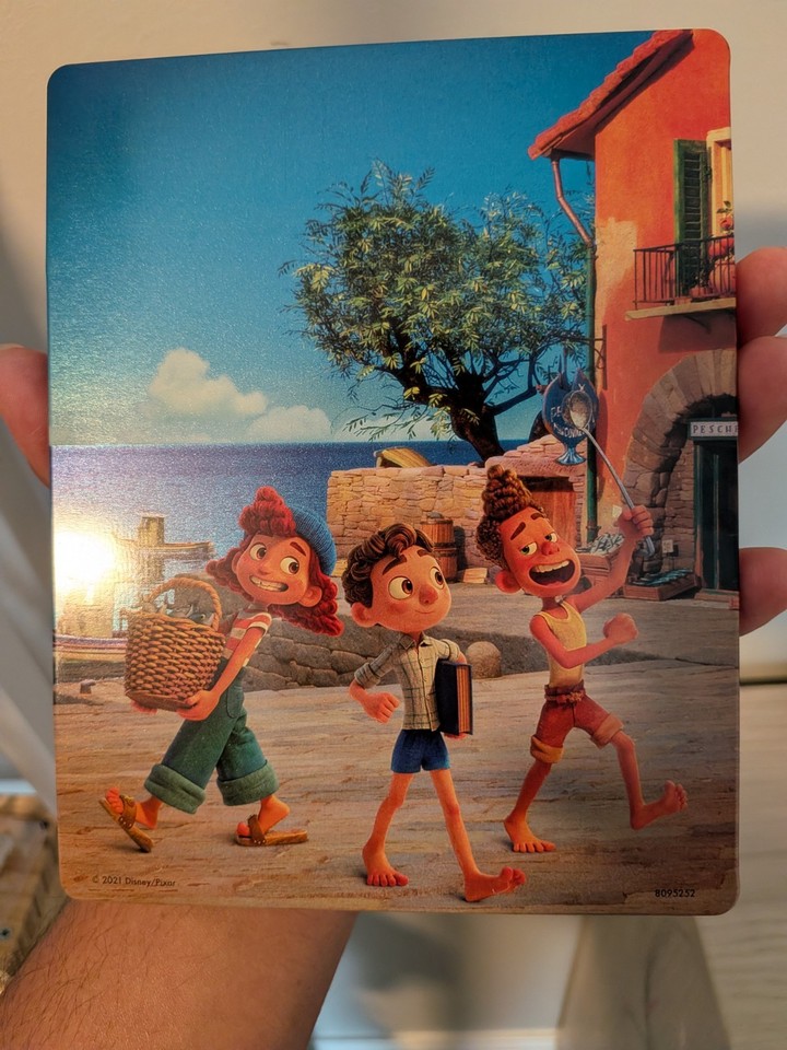 Luca (2021) [4K UHD Blu-ray, Best Buy SteelBook, Limited Edition, Pre ...