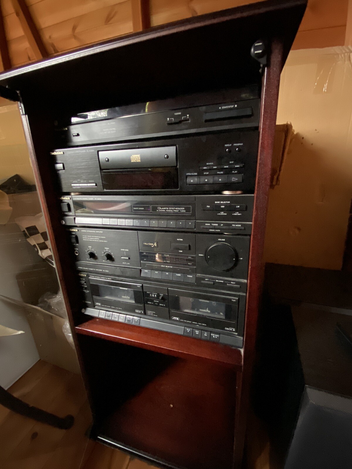 Retro TECHNICS Music centre/hifi | eBay UK