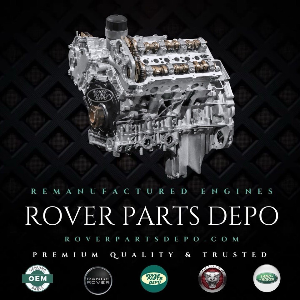 Land Rover Defender 90 110 Remanufactured Engine 2.0L P300 I4 Gas Motor ...