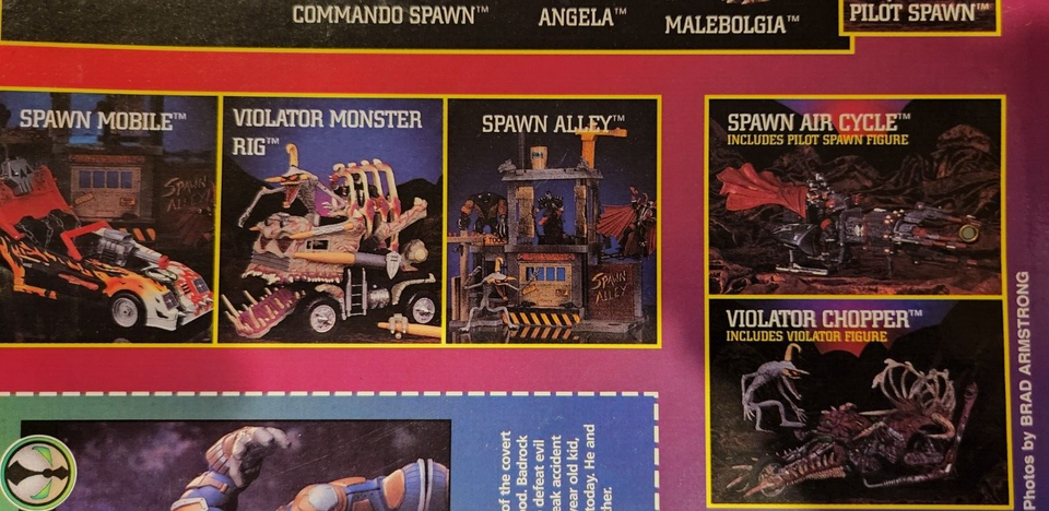 Vintage McFarlane Toys "BADROCK" #10114 Action Figure 1995 - NOS | eBay