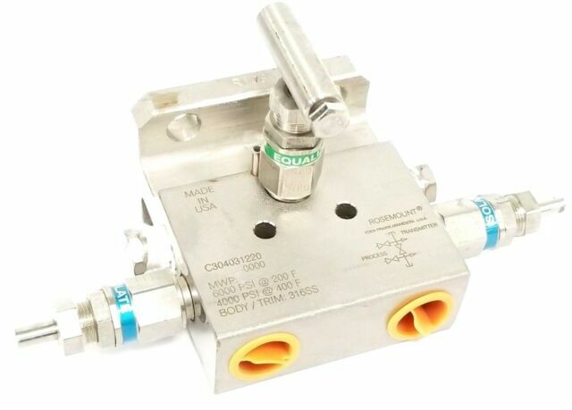 Rosemount C30403-1220-0000 Isolation Manifold Valve for sale online | eBay