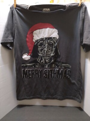 Star Wars Lord Vader Merry Sithmas Sith Christmas Holiday Men's Gray ...