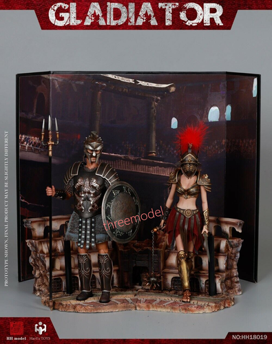 HHModel HH18019 1/6 ROME Empire Legion Gladiator & Female Warrior Set ...