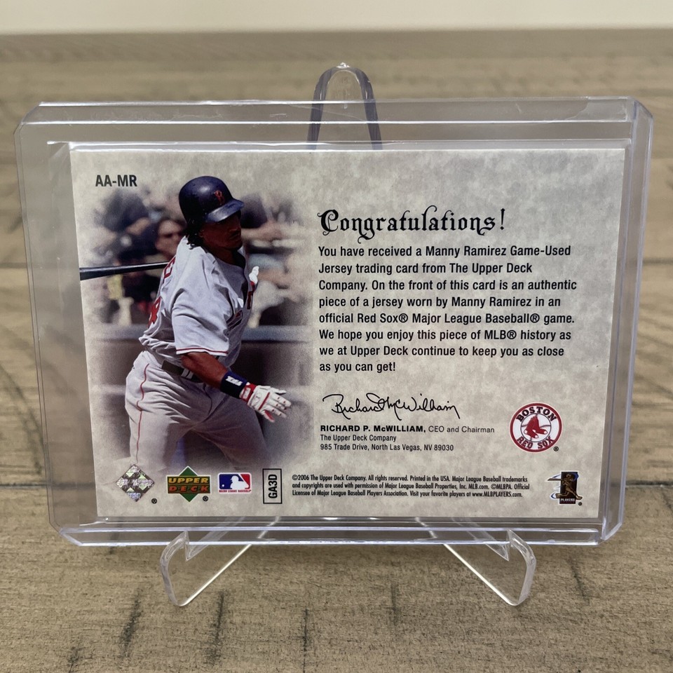 2006 Upper Deck Artifacts Awesome Artifacts /45 Manny Ramirez #AA-MR | eBay