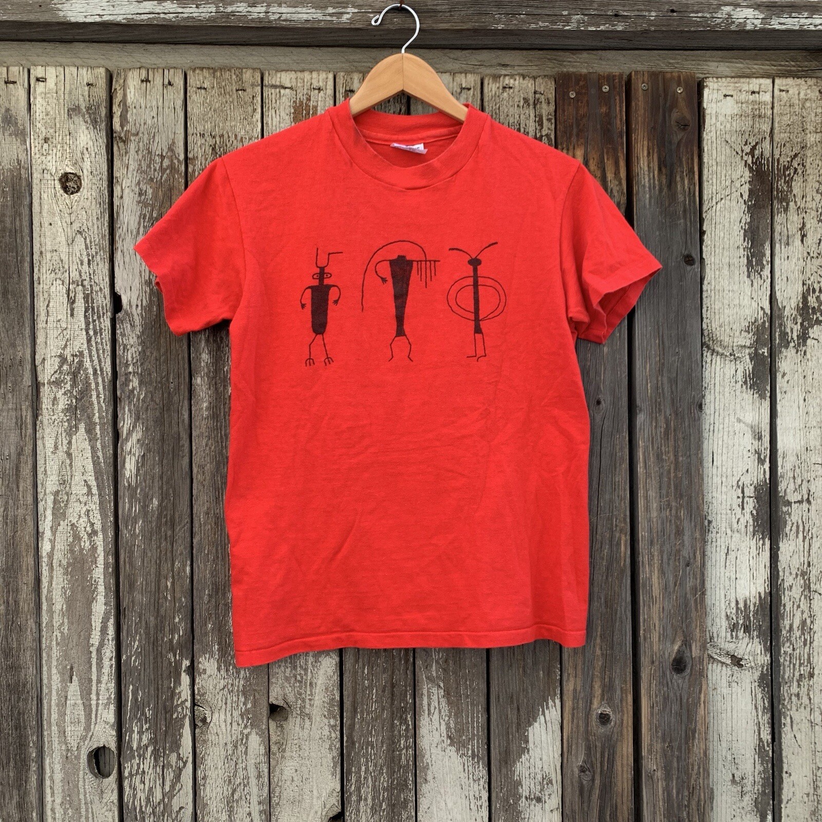 Vintage 80s Native American Symbols Insects Ancient A… - Gem