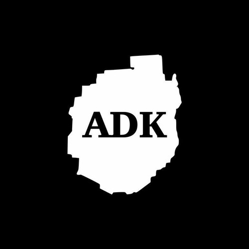 ADK Life Decal, Adirondack Park Sticker,ADK Life, ADK Car Decals,ADK ...