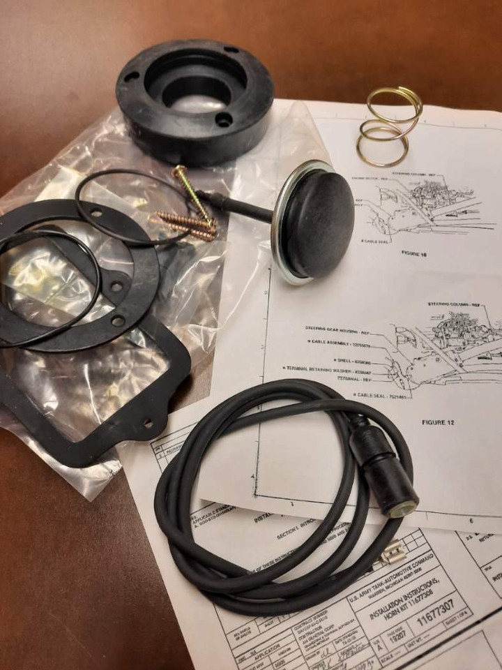 M813 M939 MILITARY HORN BUTTON KIT M818 M809 M923 M925 M931 11677308 | eBay