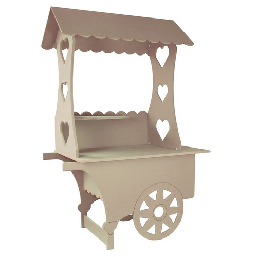 Mini Candy Cart Wedding Sweets Stall Birthday Christening Favours Stand ...
