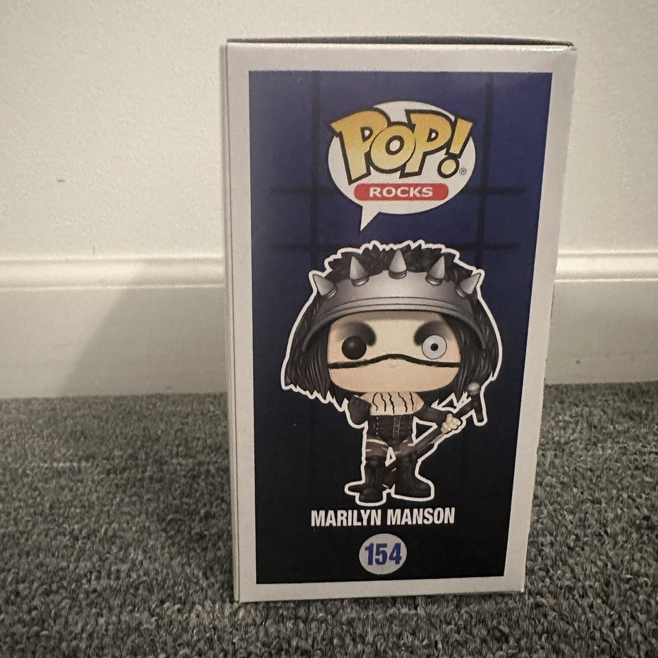 F3 Funko Pop Rocks MARILYN MANSON Vinyl Figure 154 | eBay