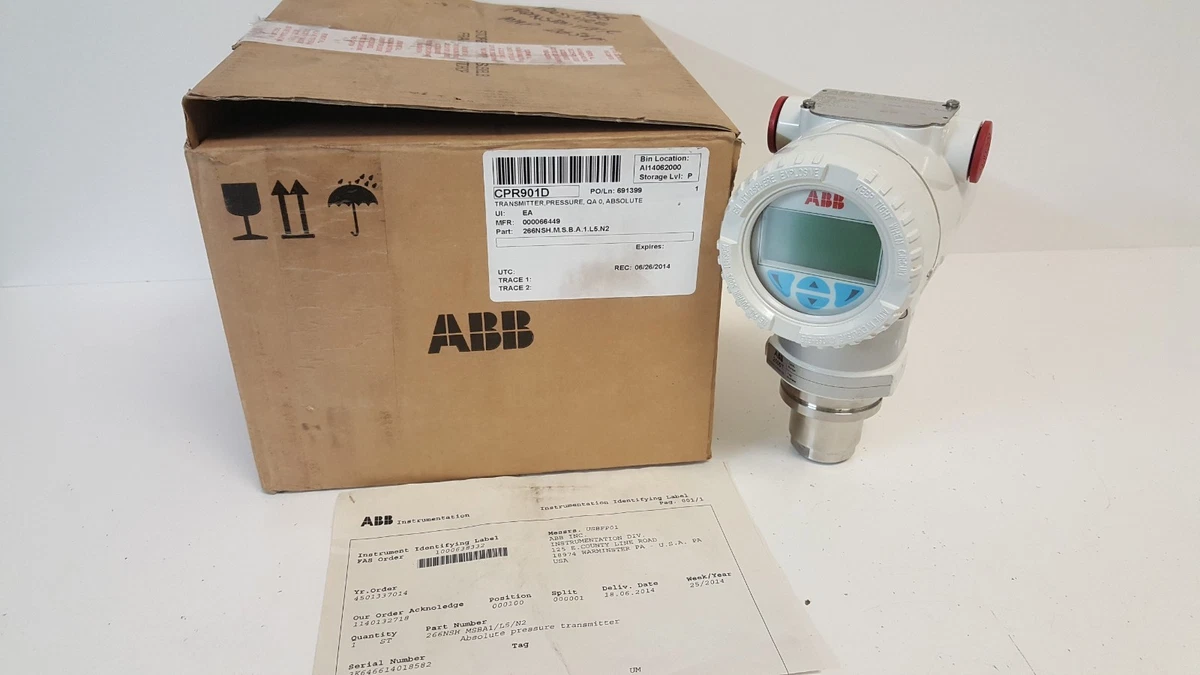 Abb 2600T Pressure Transmitter Au3063, 42% OFF