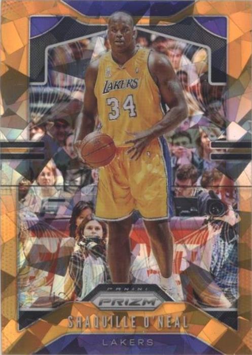 2019-20 Panini Prizm - Shaquille O'Neal #11 Orange Ice Prizm for sale ...
