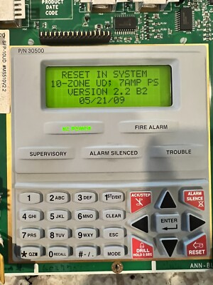 Industrial Fire Protection - Notifier Panel