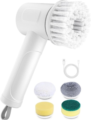SYNOSHI | Electric Spin Scrubber, Cordless Power Spin Scrubber for ...