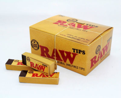 Genuine RAW Rolling Paper Roach Filter Tips Original / Roach Book ...
