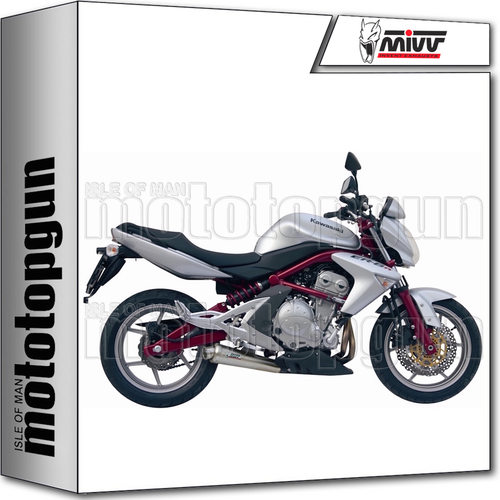MIVV EXHAUST XCONE KAWASAKI VERSYS 650 2006 06 2007 07 2008 08 2009 09 ...