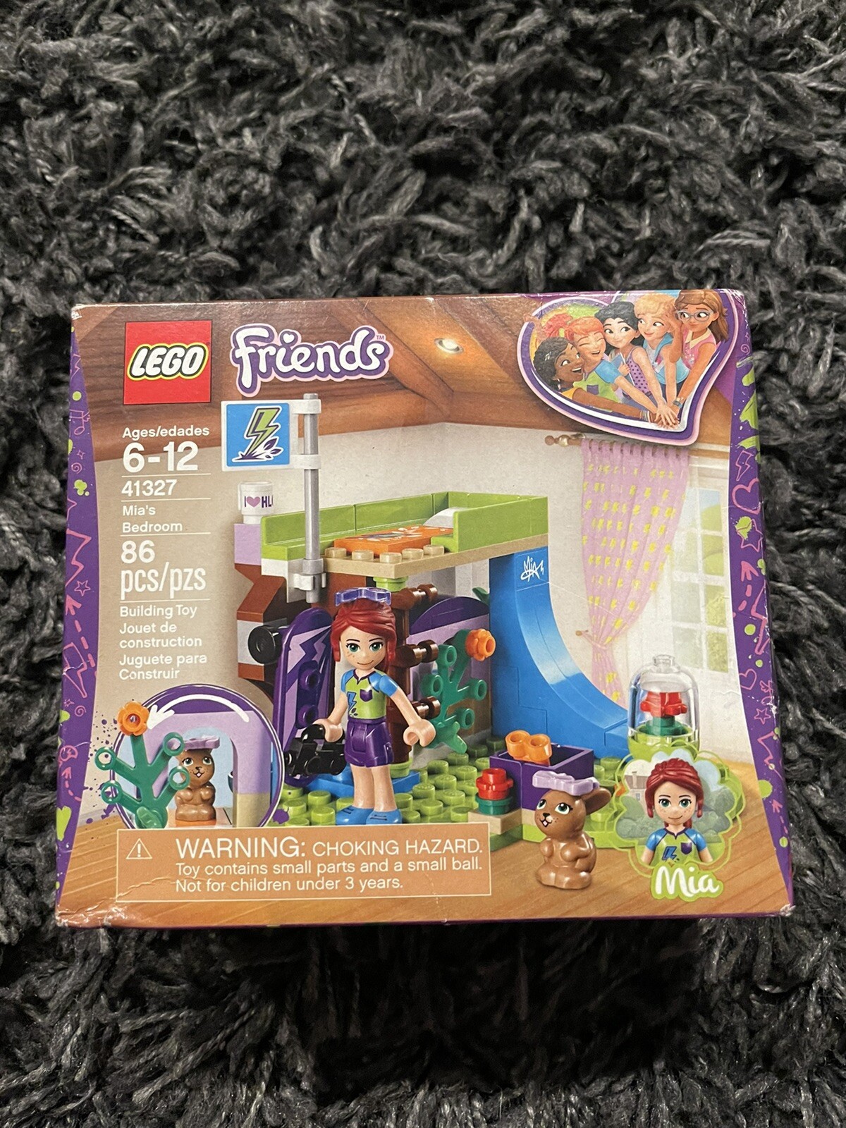 LEGO Friends - Mia's Bedroom with Mia and Bunny - #41327 2018 - RETIRED ...