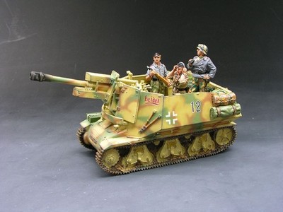 King & Country WS073 German/French SPG Waffen WWII Missing 1 Figure MIB ...