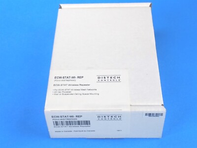 Distech Controls ECW-STAT Wireless Network Repeater ECW-STST-WI-REP for ...