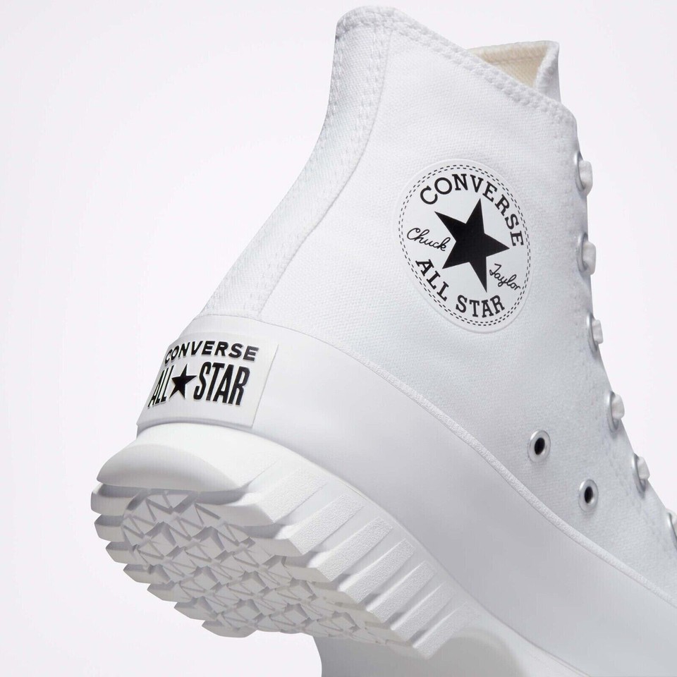 Converse Chuck Taylor All Star Lugged 2.0 High Top Shoes A00871C White ...