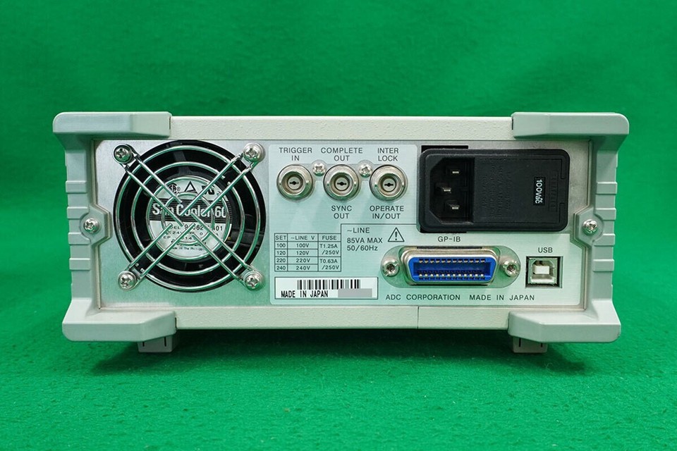 ADCMT 6240B DC Voltage Current Source/Monitor USB GPIB Good working | eBay