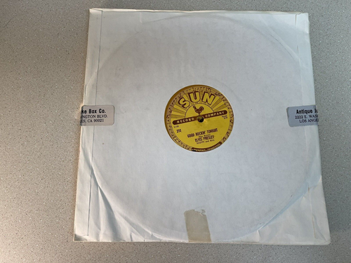 Set of Five Sun 78 Elvis Presley's Hits Colored Vinyl Re-issue | eBay