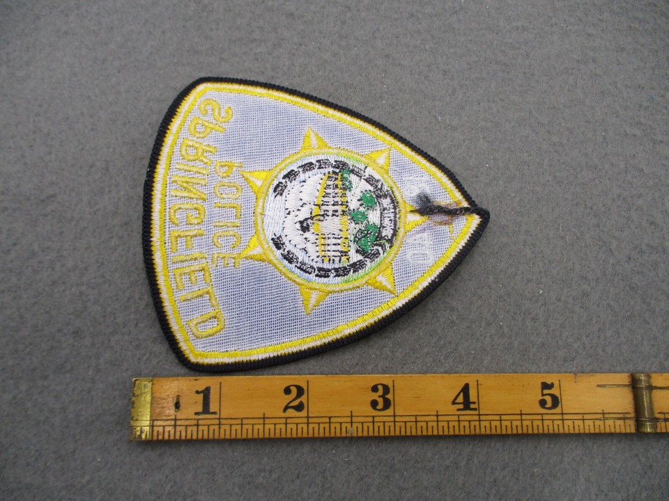 Vintage Springfield ILL Police Patch X1 | eBay