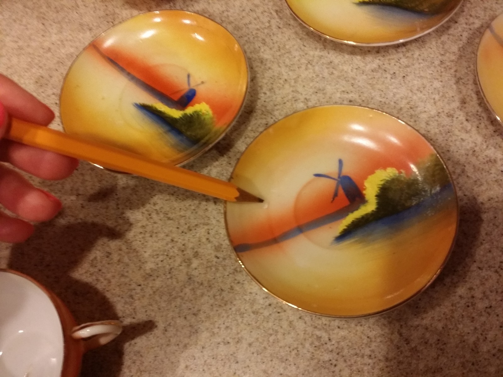 Vintage Children's Tea Set From Japan In Excellent Condition Sunset ...