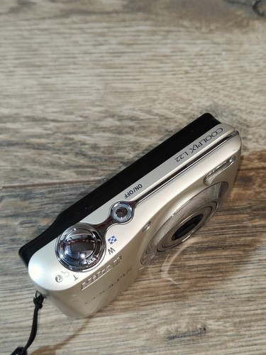 Nikon Digital Camera Coolpix L22 12.0MP Silver Tested *Read* | eBay