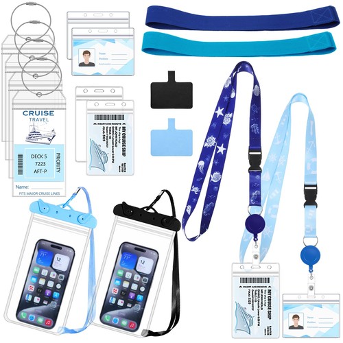 Cruise Ship Essentials 2026 Must Haves Set, 2 Pack Lanyards for Cruise ...