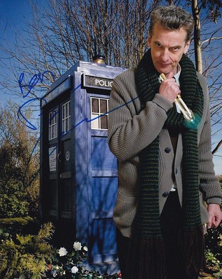 PETER CAPALDI Signed 8x10 DOCTOR WHO Photo w/ Hologram COA | eBay