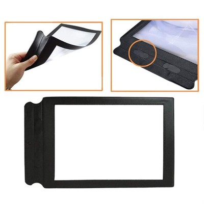 Reading Lens Newspapers 3X A4 Lenses Magnifier Large Sheet Magnifying ...