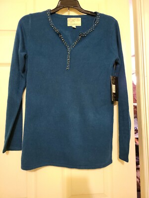 Debbie Morgan Sweater Embellishment SIZE PM | eBay
