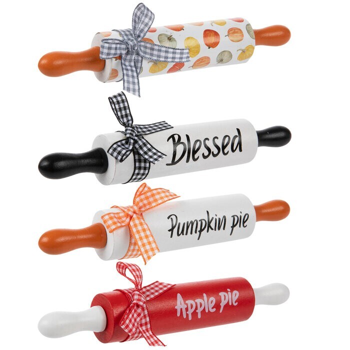 Fall Mini Wood Rolling Pins | eBay