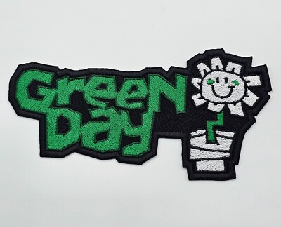 Green day patch, Green day embroidery patch, Green day iron/sew on ...