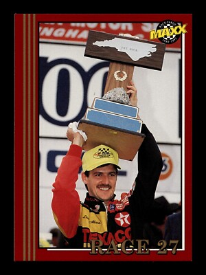 1992 Maxx Red #291 Davey Allison/Year in Review NMMT 5170 | eBay