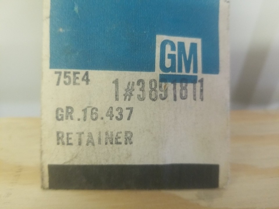 NOS GM 3891811 Retainer, Side Door Check Arm Pad 1973-87 C/K Truck 1973 ...