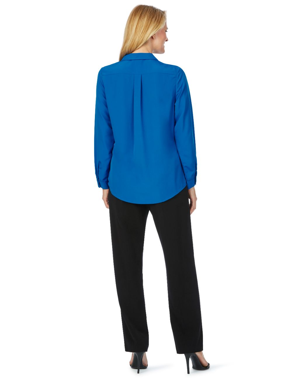 Liz Jordan - Womens Winter Tops - Blue Blouse / Shirt - Smart Casual ...