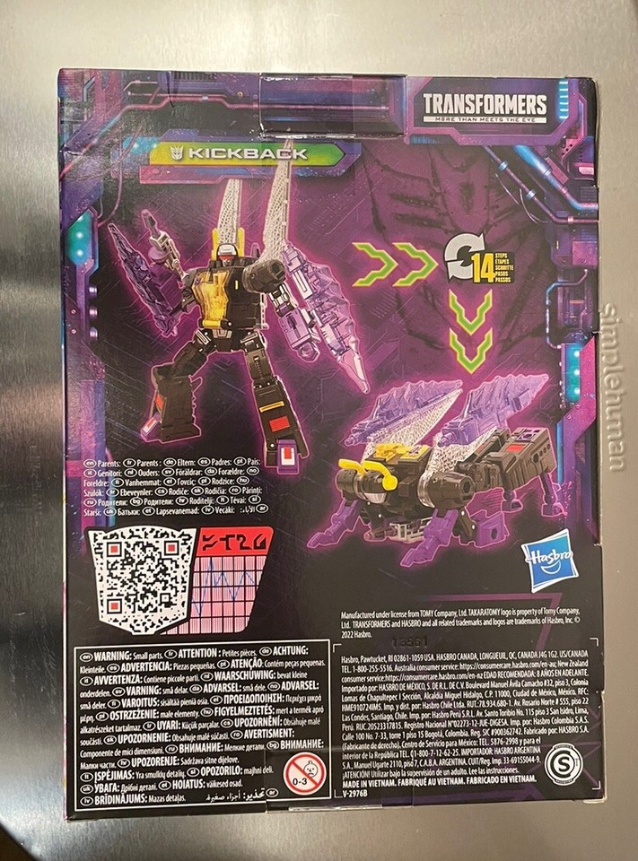Transformers Legacy Collection Deluxe Insecticon Kickback G-1 Takara ...