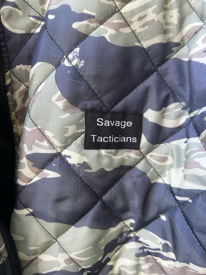 Savage Tacticians Tiger Bomber Jacket XL camouflage Woobie | eBay