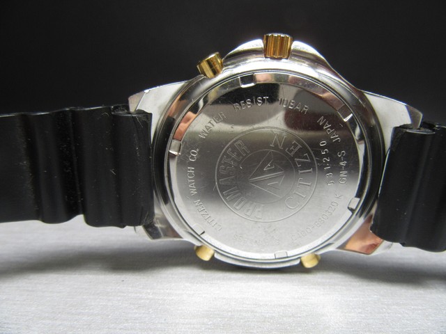 D682 Vintage " Citizen Promaster Wr 100 " C400 Chronograph watch for ...