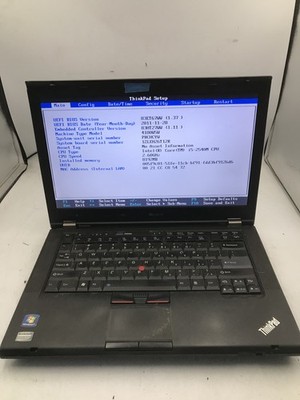 LENOVO THINKPAD T420 - BOOTS TO BIOS - INTEL I5 2540M - 8GB RAM - READ ...