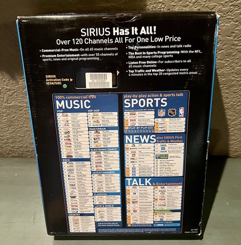 Sirius sp-tk2 For Sirius Car Satellite Radio Receiver for sale online ...