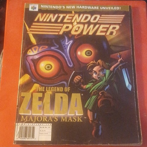 Nintendo Power Vol 137 Oct 2000 Zelda Majora's Mask Cover Video Games ...