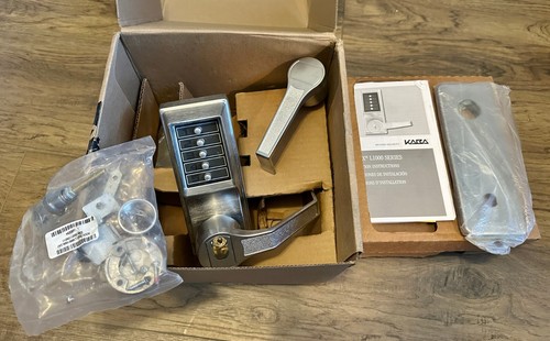 KABA SIMPLEX L1000 RH MECHANICAL PUSHBUTTON COMBINATION LOCK+MEDECO KEY ...