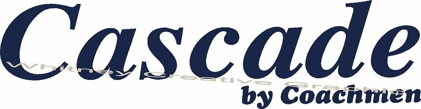 "Cascade" By Coachmen RV LOGO lettering for trailer 19"X5" Made Fresh ...